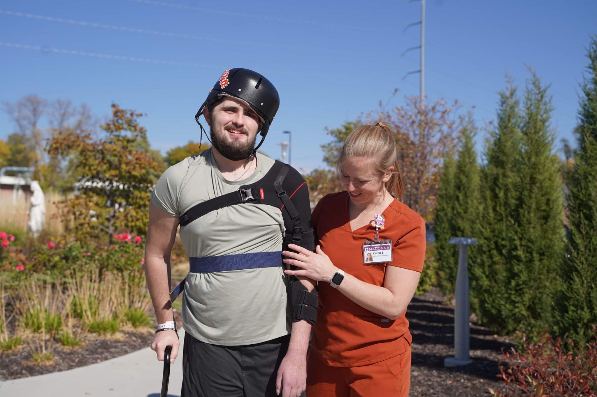 Kansas man triumphs over trauma with tenacious spirit - Madonna ...